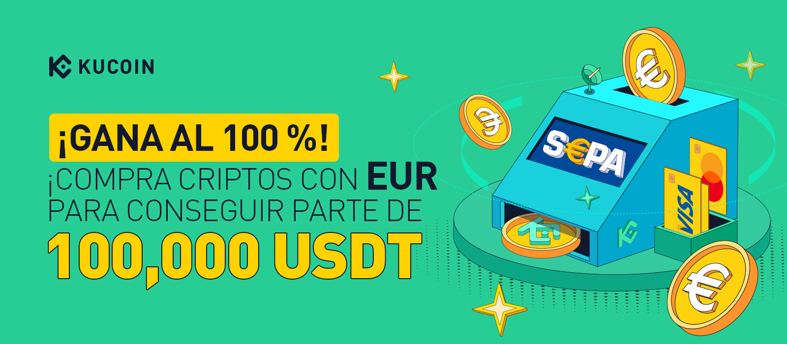 Gana Al 100 Compra Criptos Con EUR Para Conseguir Parte De 100 000 Gana Al 100 Compra Criptos Con EUR Para Conseguir Parte De 100 000